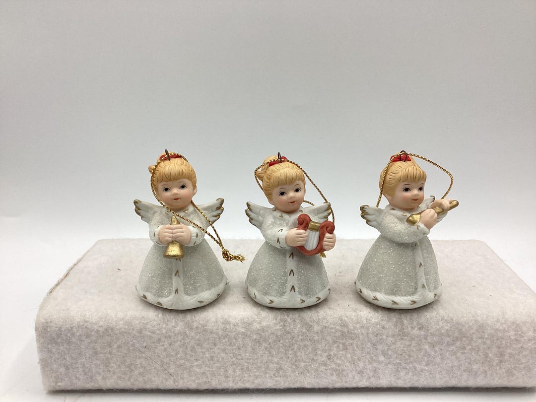 Homco Angels set of 3 - Etsy