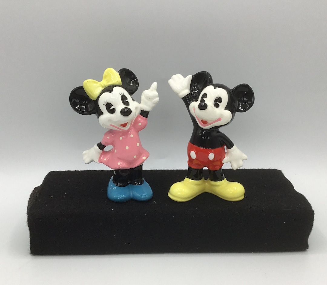 Vintage Mickey and Minnie Mouse - Japan - Etsy