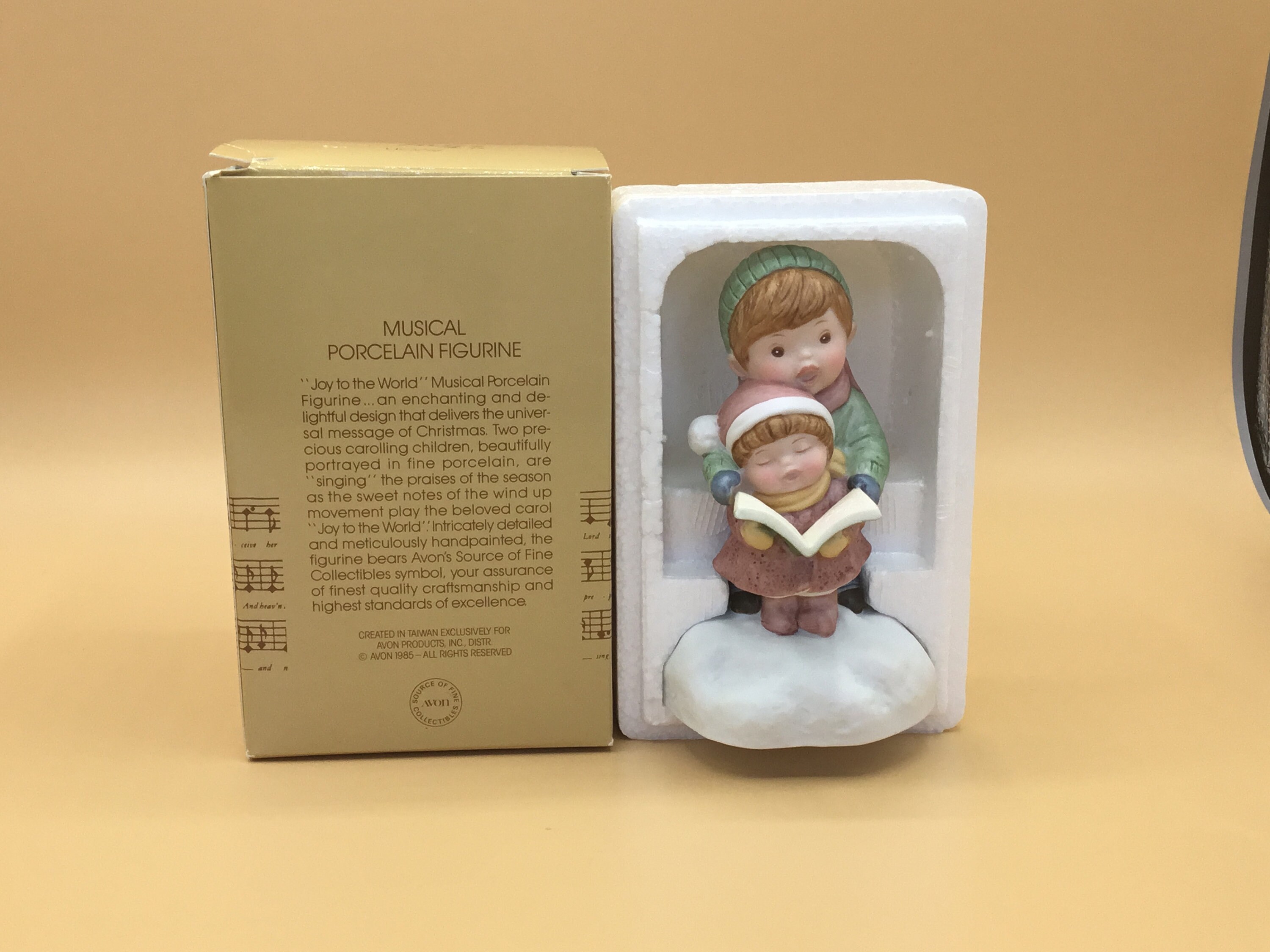 AVON Joy to the World Music Box 1985 - Etsy España