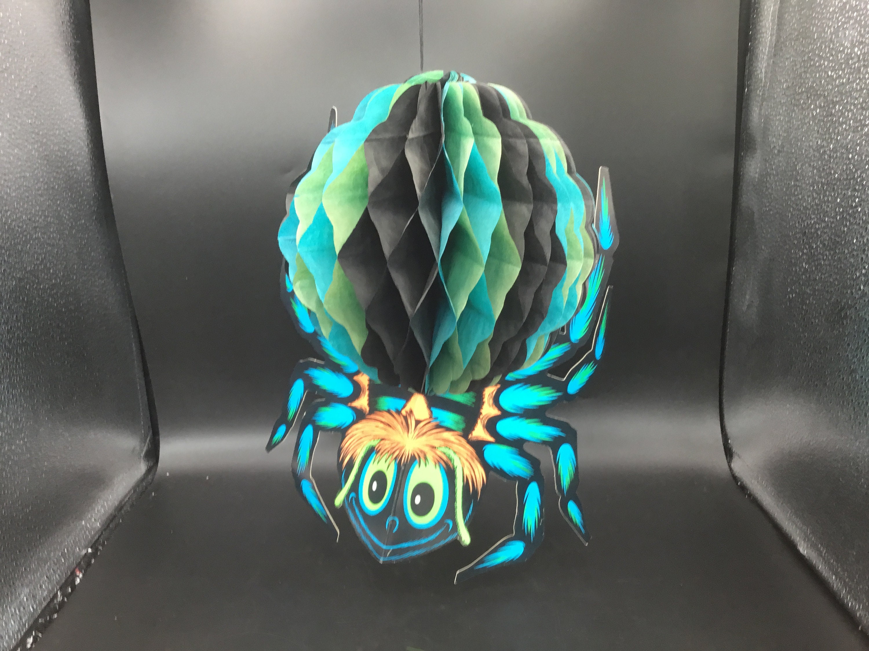 Beistle Hanging Spider Honeycomb Tissue Paper Fold Up - Etsy UK