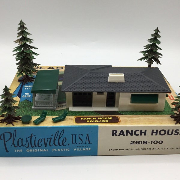 Vintage Plasticville - 60+ Vintage Plasticville for 2023