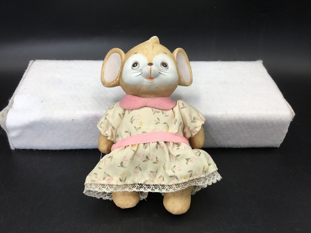 Homco Jointed Mouse Doll Taiwan - Etsy