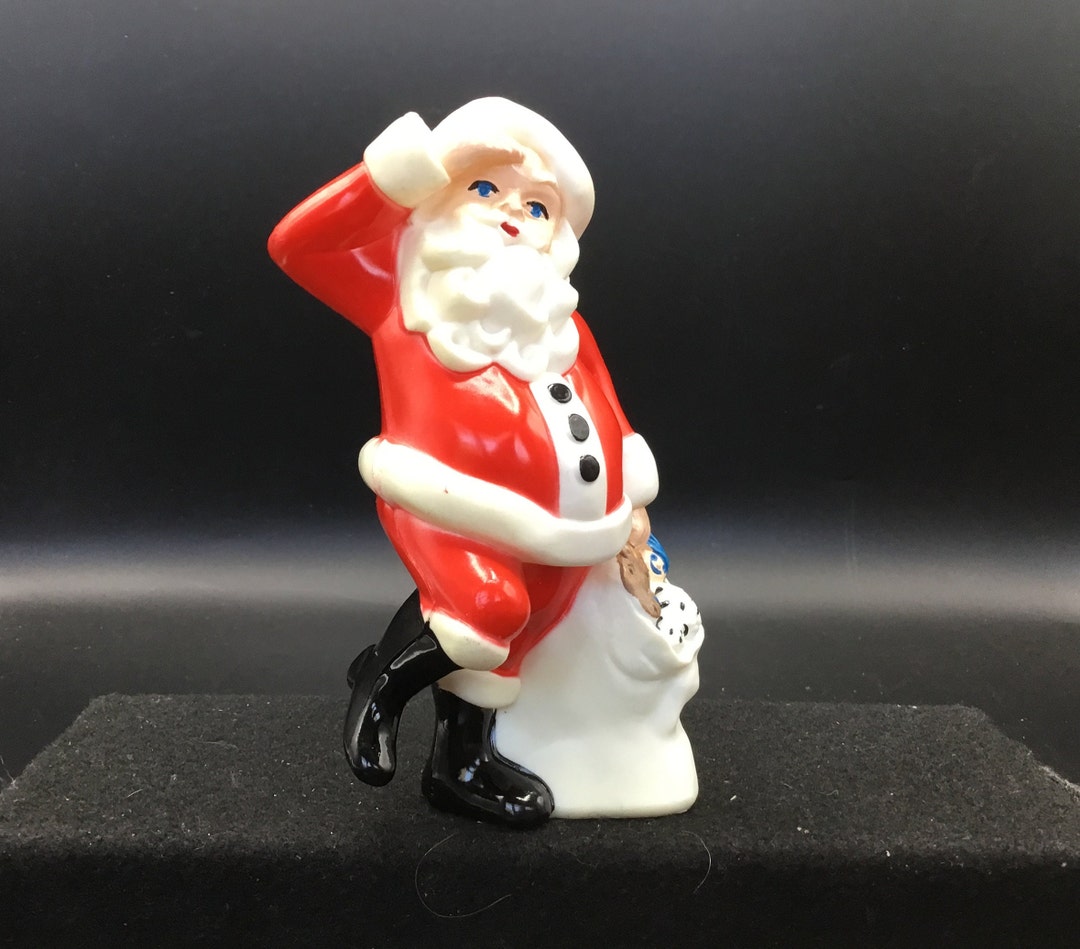 Wilston Saluting Santa Cake Topper - Etsy