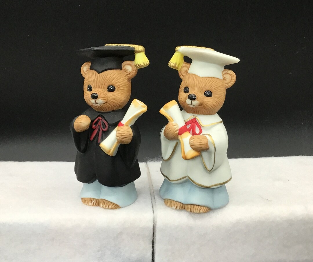 Homco Graduate Bears - 1404 - Sri Lanka - Etsy