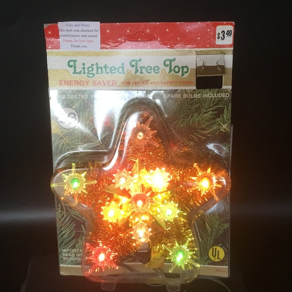 Electric Tree Topper - Etsy
