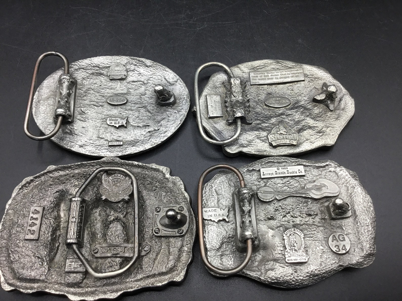 Choose One Vintage Country Belt Buckles | Etsy