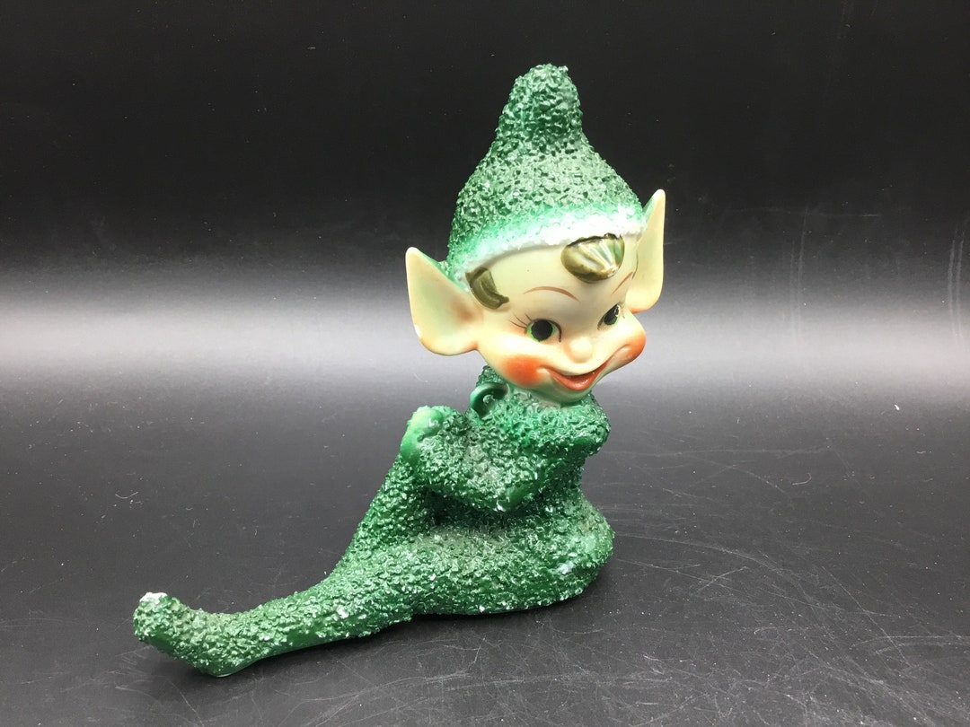 HTF Sugar Textured Green Elf - Japan - Etsy