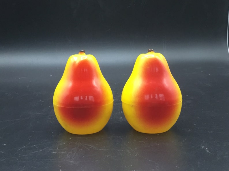 Red and Yellow Pear Shakers - Etsy