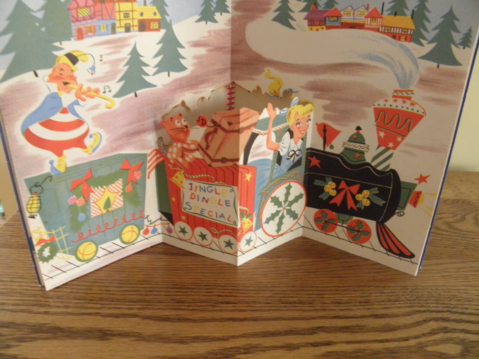 Jingle Dingle Christmas Stocking Book 1953 - Etsy