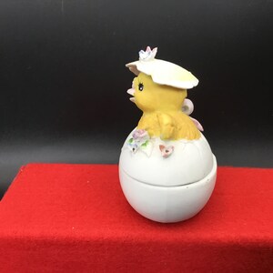Hand Painted Lefton Chick Easter Egg - Japan - Etsy