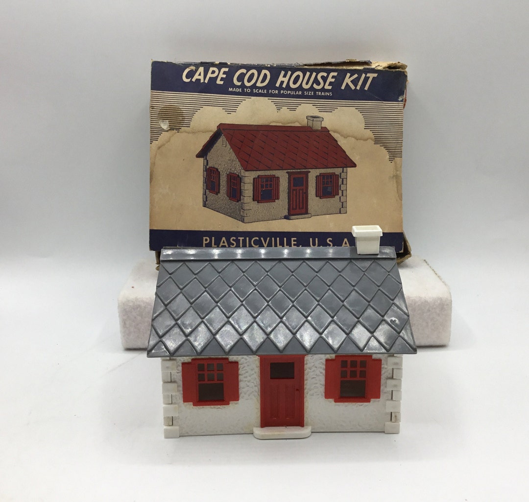 Plasticville Cape Cod House - Original Box -O Gauge - Etsy