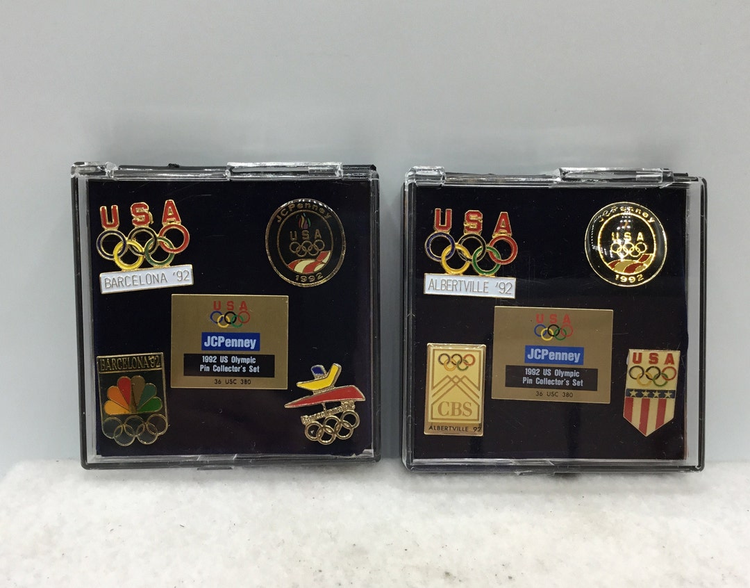 1992 Oyympic Pins From JC Penny - Choose One Set A or B - Etsy