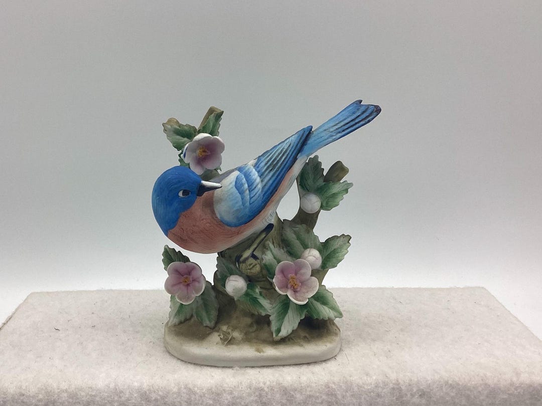 Lefton Pair of Blue Birds KW 164 - Japan - Etsy