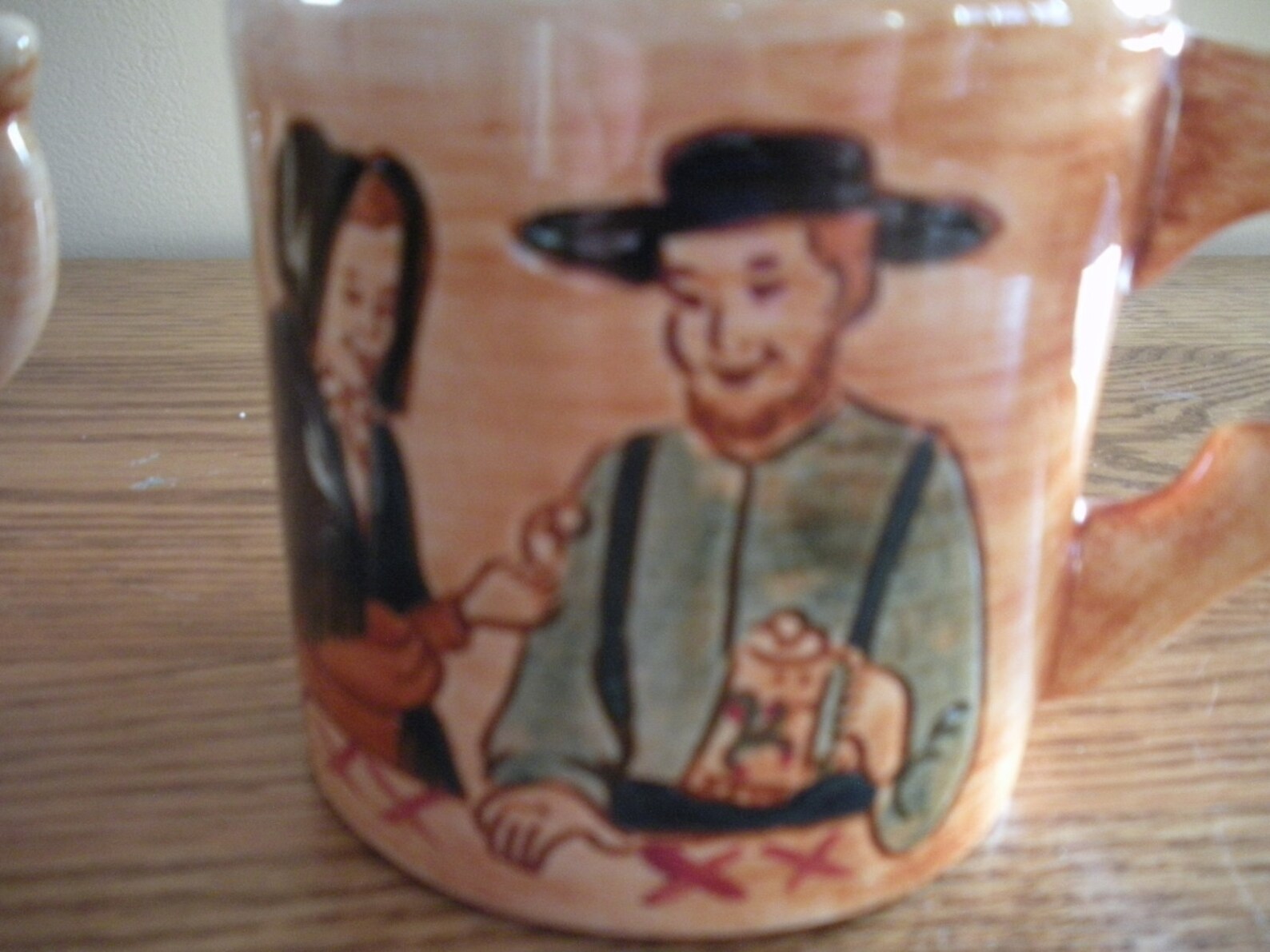 Pair of Pennsbury Amish Couple Mugs - Etsy