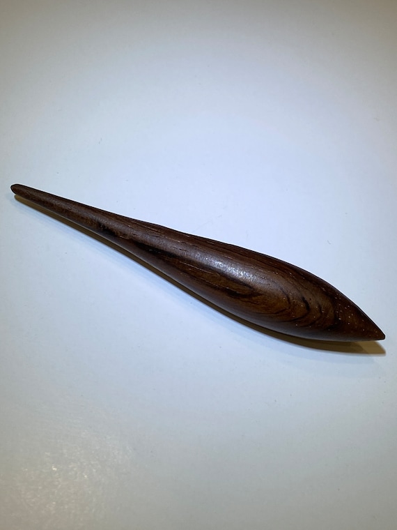 MCM Wood Brooch - 1950s Aarikka Finland Brooch - Tear… - Gem