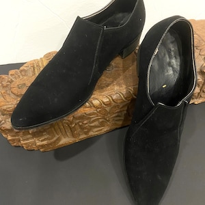 Mens Vintage Shoes - 1960s Suede Shoes - Mod Shoes - Sz 9 - Etsy