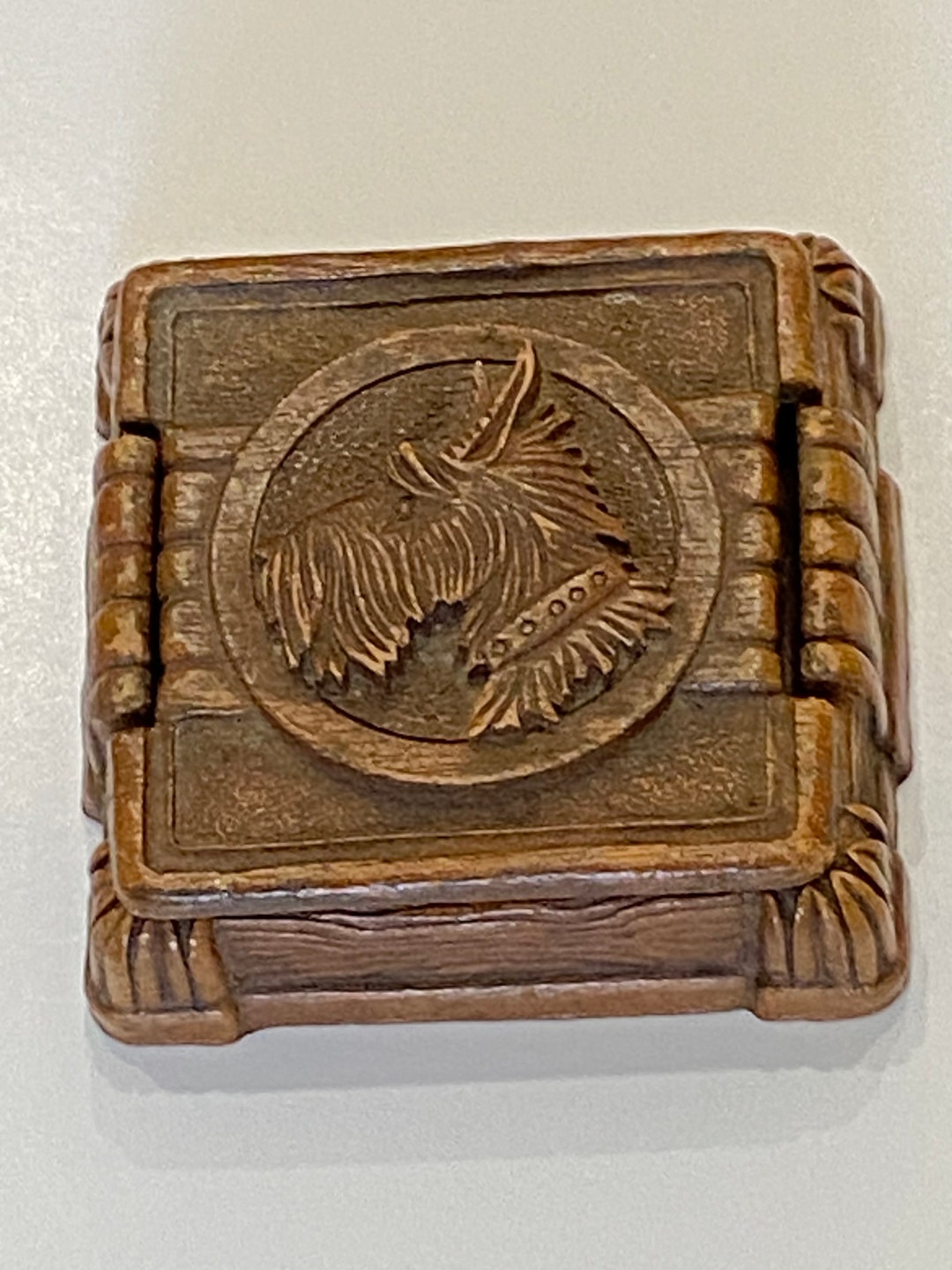1940s Scotty Dog Box - Vintage Trinket Box- Composite Dog Box - Etsy