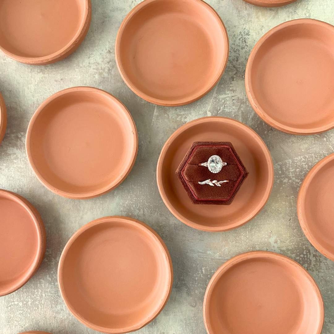 Terracotta Tray, Small Terracotta Tray, Flat Lay Prop, Terracotta ...