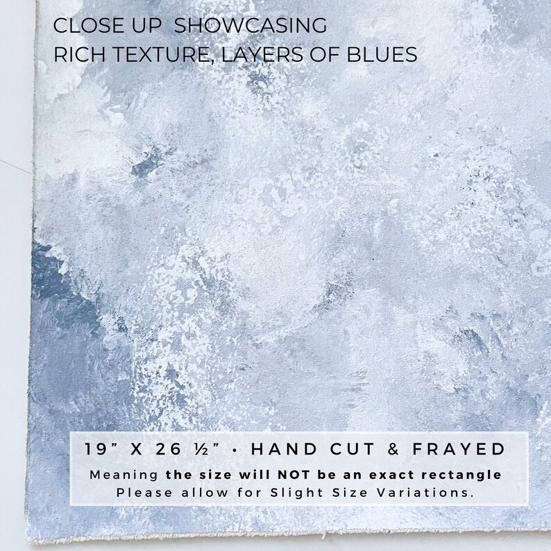Dusty Blue Rollable Styling Mat for Wedding Details, Flatlay Props for ...