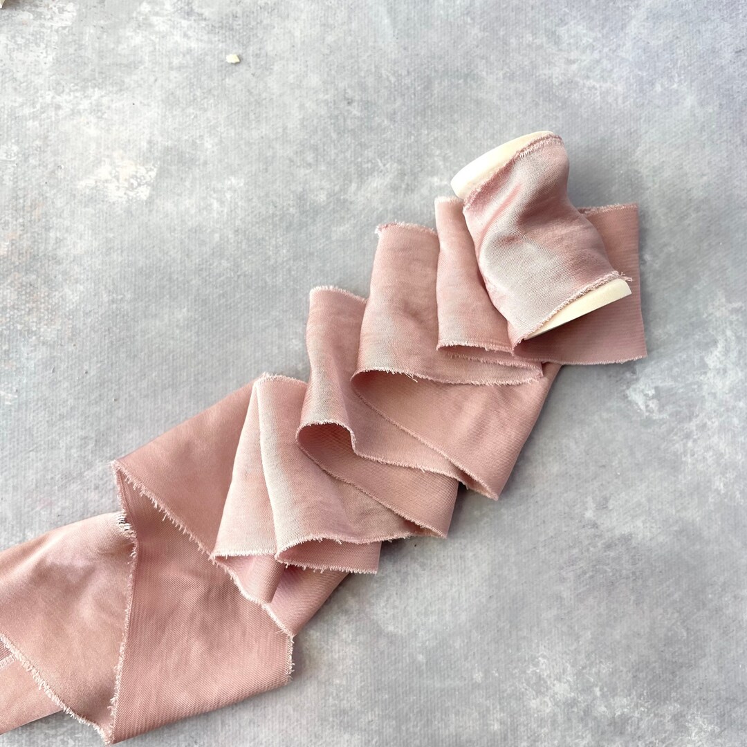 Mauve Silk Ribbon Flat Lay Styling Ribbon Flat Lay Ribbon - Etsy