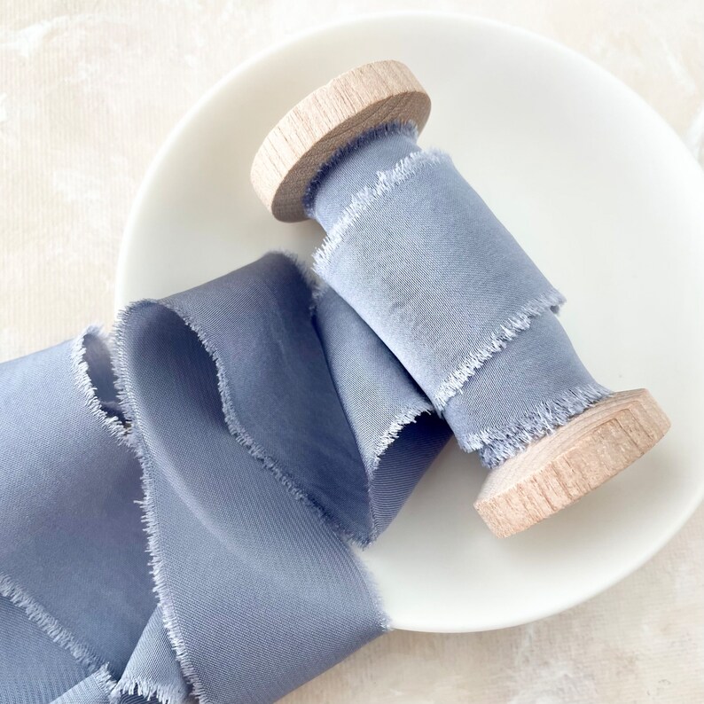 Sage Green & Dusty Blue Flat Lay Ribbon Styling Kit Sage - Etsy