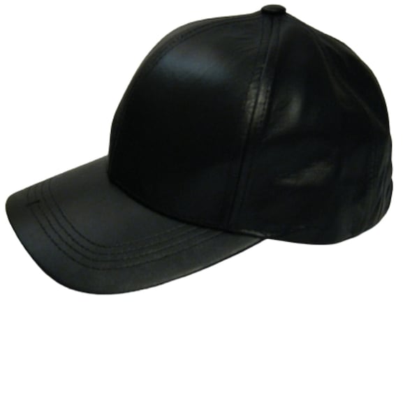 Leather Baseball Cap - Etsy
