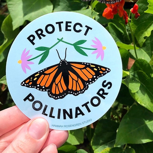 Save the Pollinators Bumper Sticker - Etsy