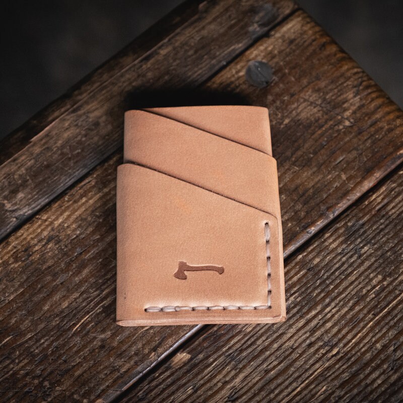 Minimal Leather Wallet - Etsy