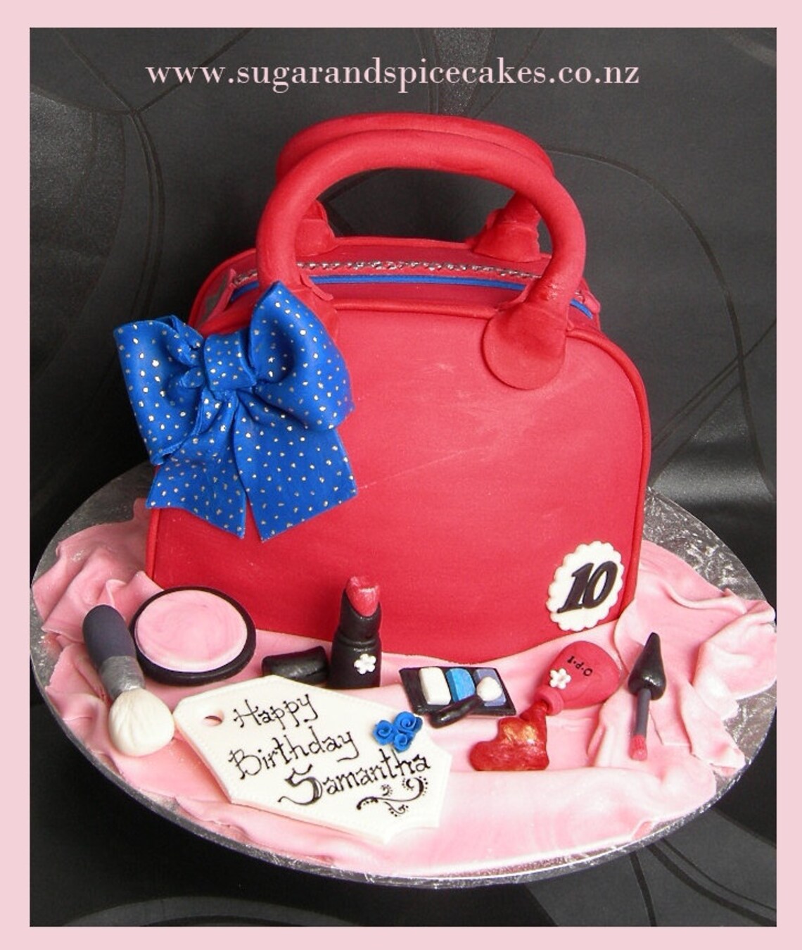 Zebra Handbag Purse Cake TUTORIAL in .pdf Recipes Included, Cake ...