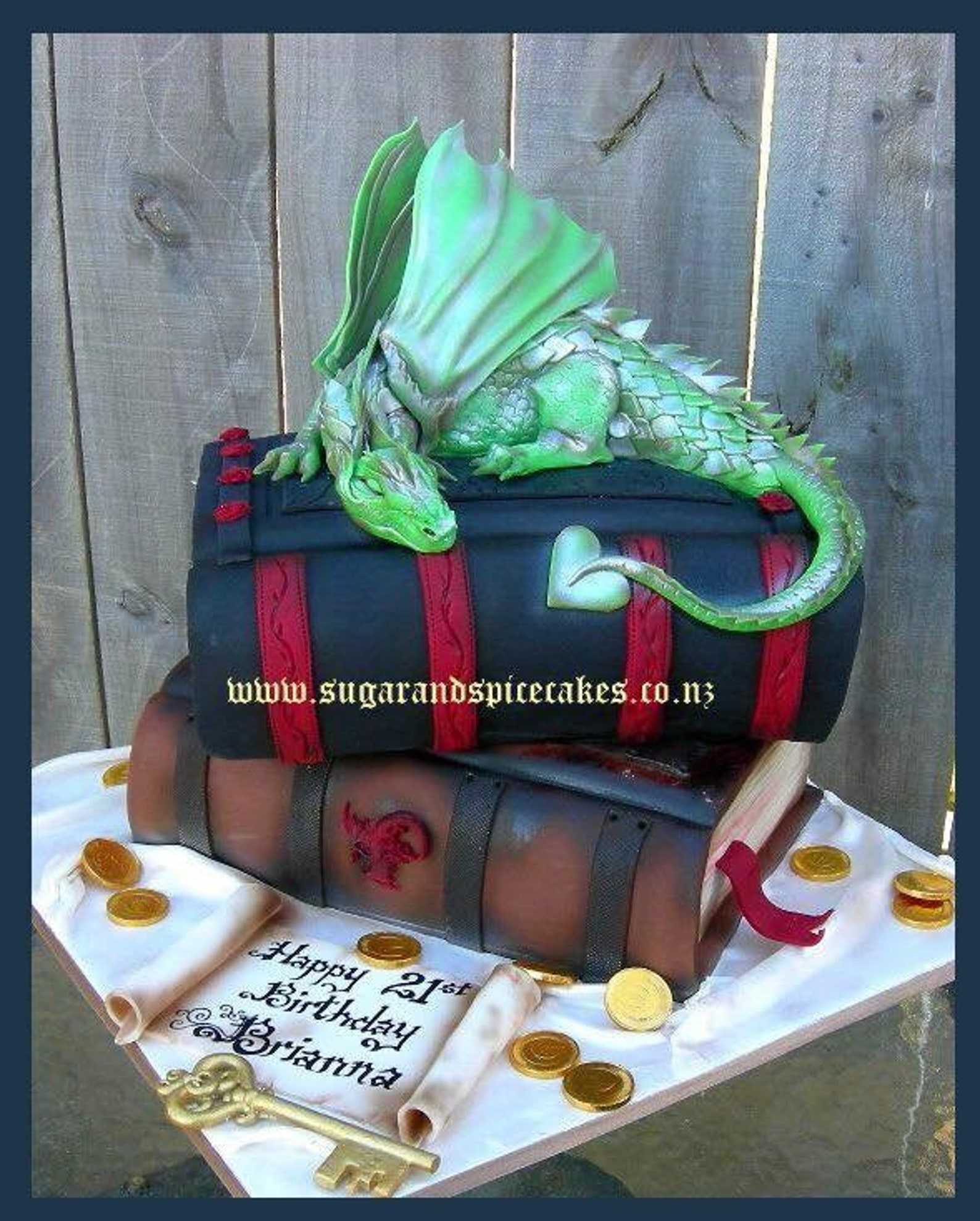 TUTORIAL: Learn to Make This Dragon Cake, Easy Instructions, Cake ...