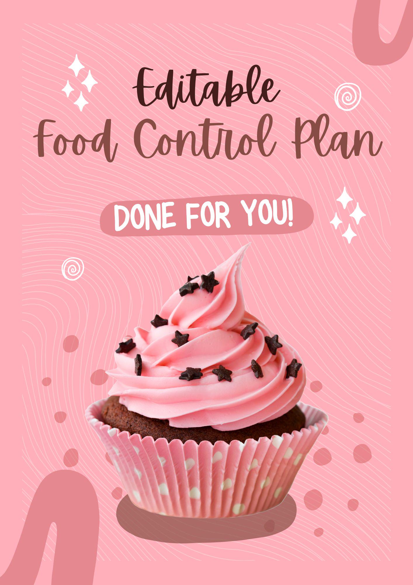 EDITABLE Ready Food Plan Template for CAFE, HACCP Food Safety Manual ...