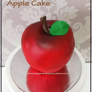 Tutorial: 3D Apple Cake, With My Best Delicious Chocolate Cake Recipe ...