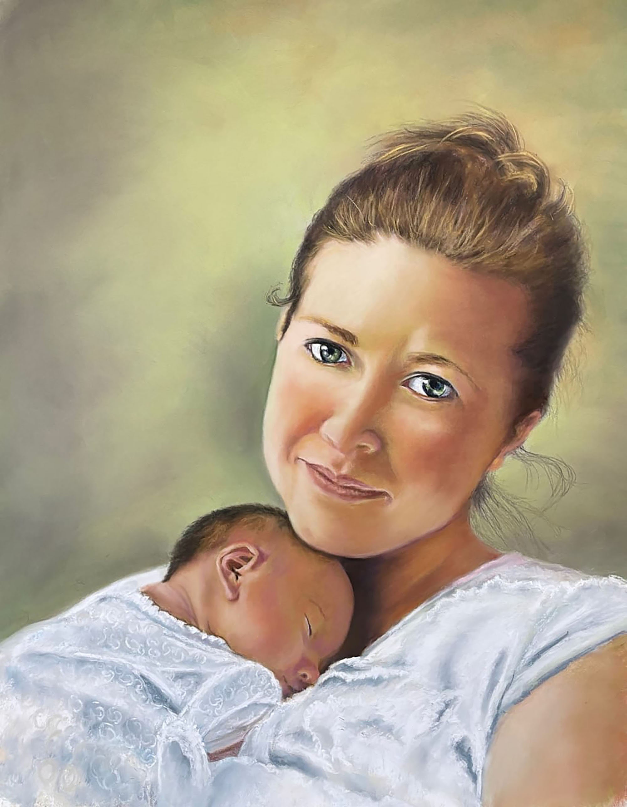 Hand Painted Portrait From Photos - Etsy