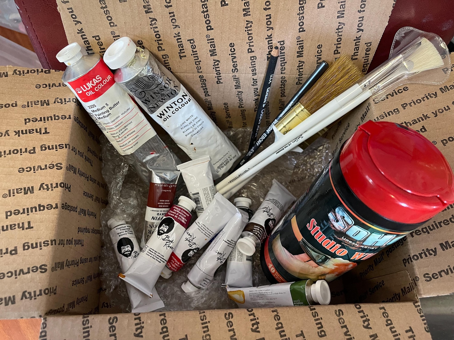 Mystery Box of Art Supplies for Oil Painting - Etsy