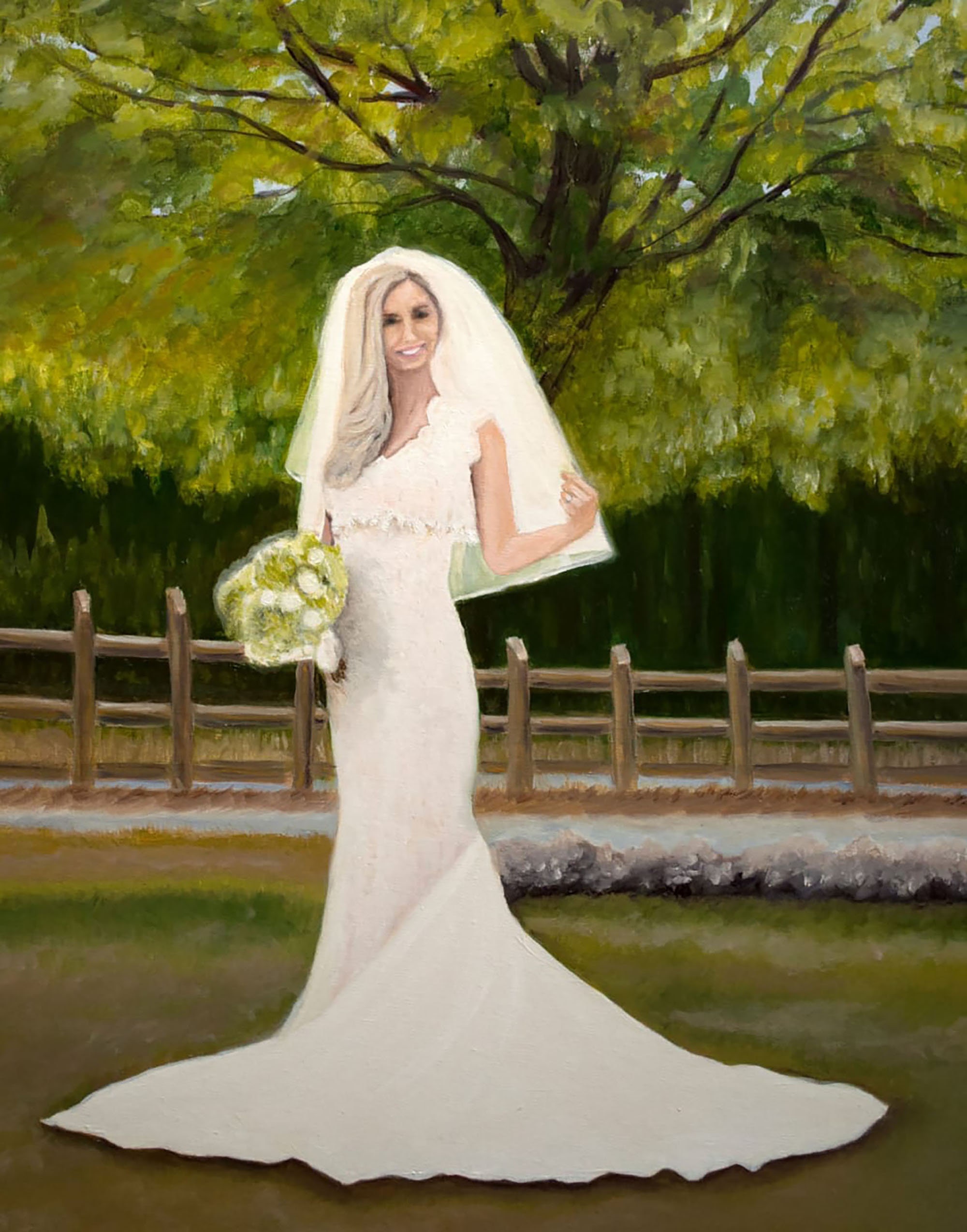 Hand Painted Portrait From Photos - Etsy