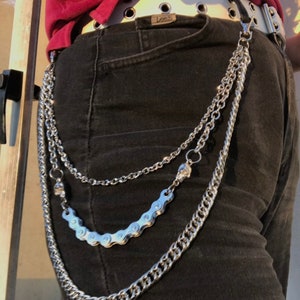 Heavy Duty Skater Biker Triple Wallet Chain - Etsy