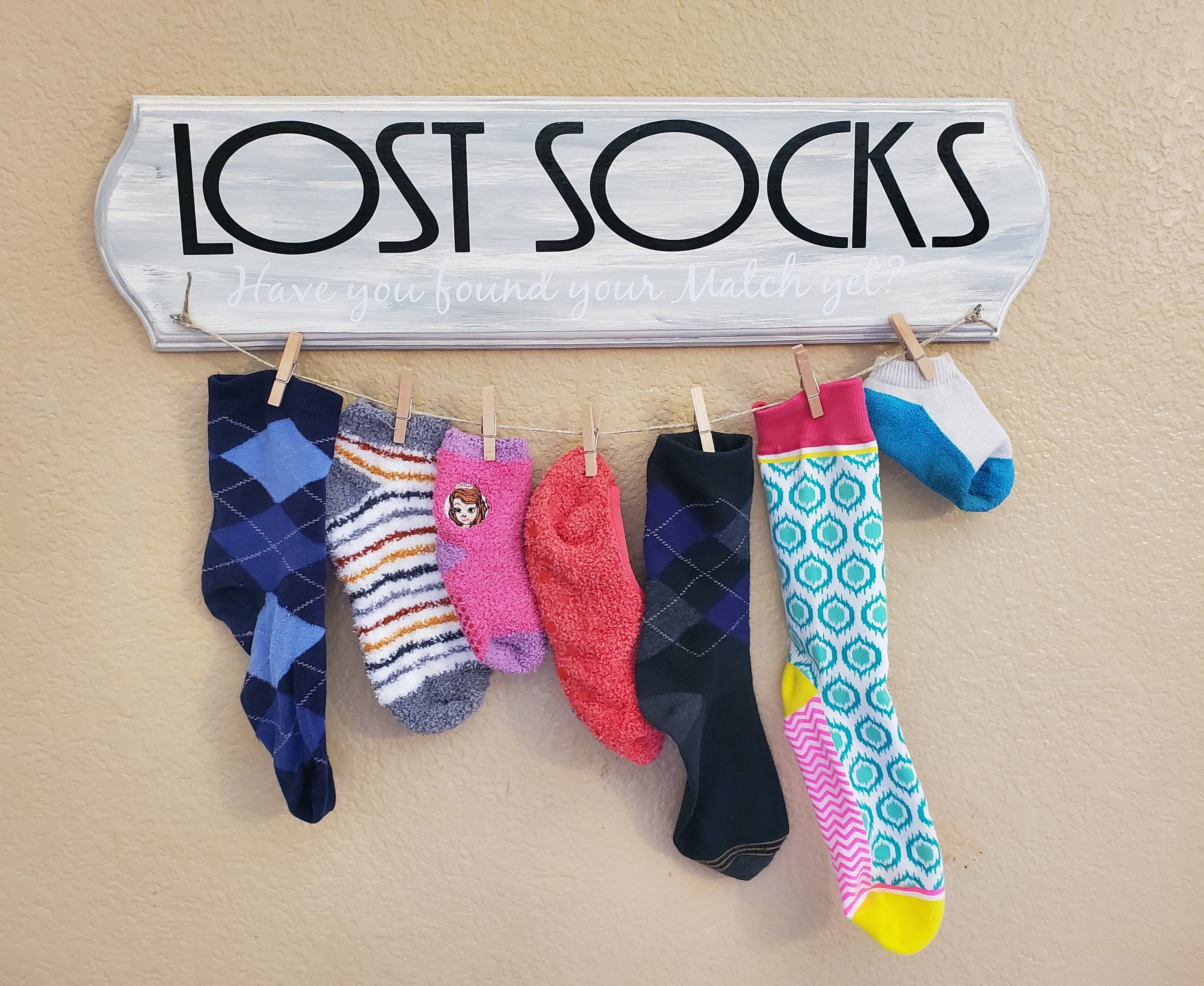Lost Socks Board - Etsy