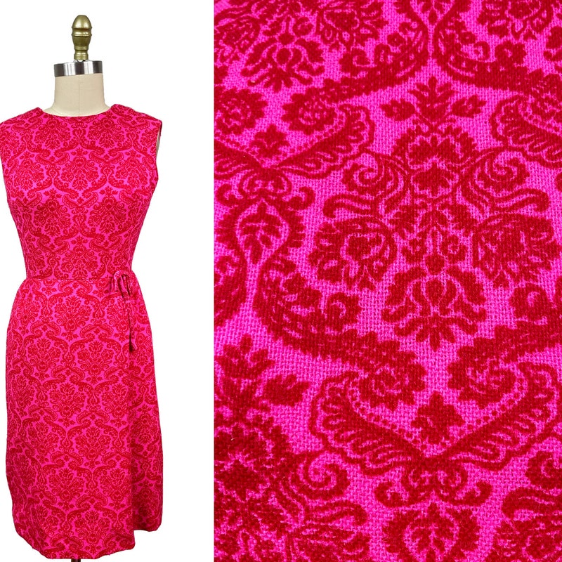 Pink Damask Pattern - Etsy