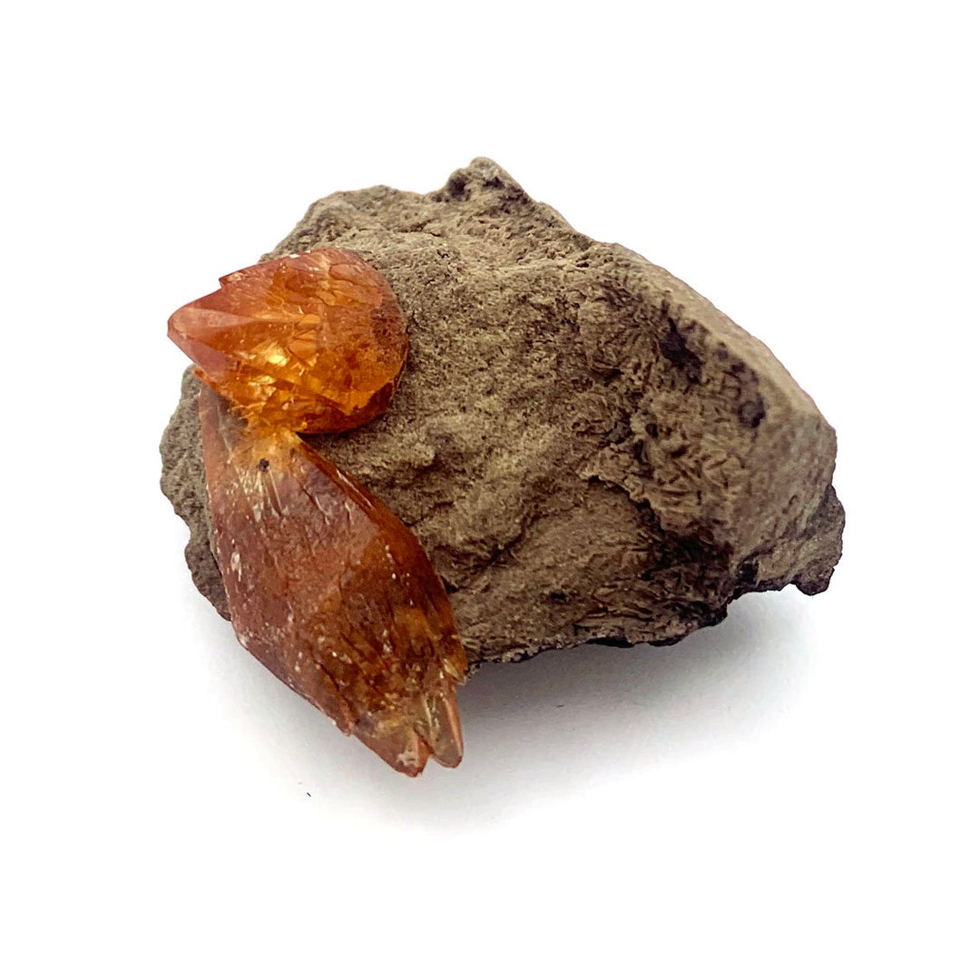 Amber Calcite Specimen: Ohio Mineral Collection (063) - Etsy