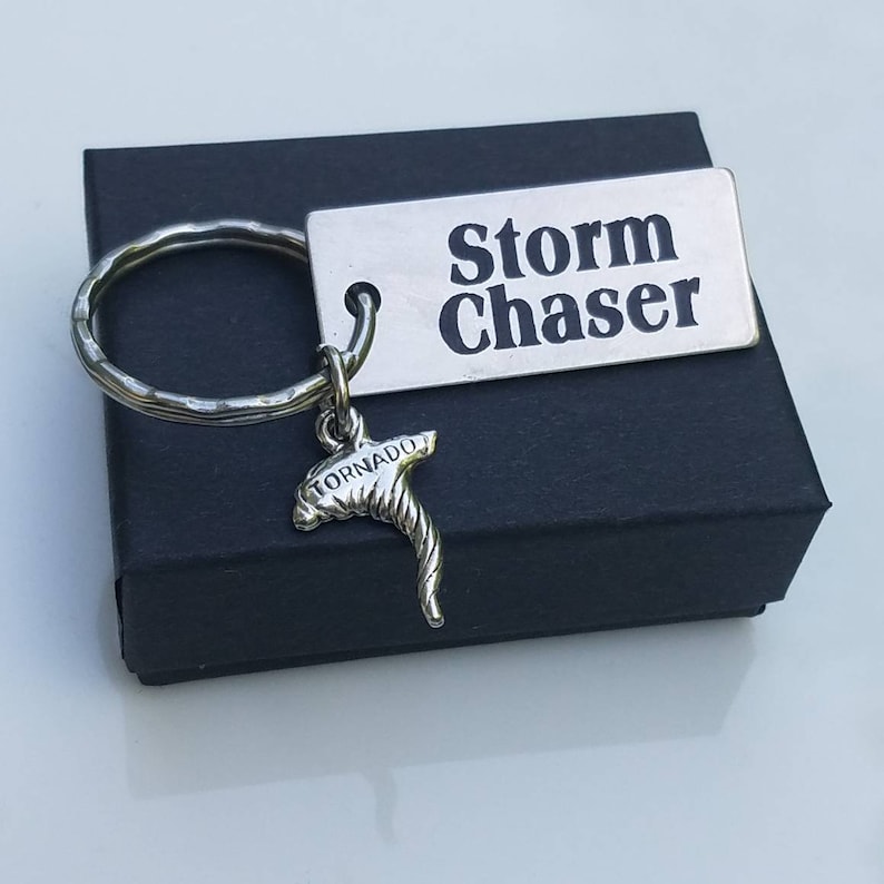 Storm Chaser Keychain Tornado Weather Forcaster - Etsy