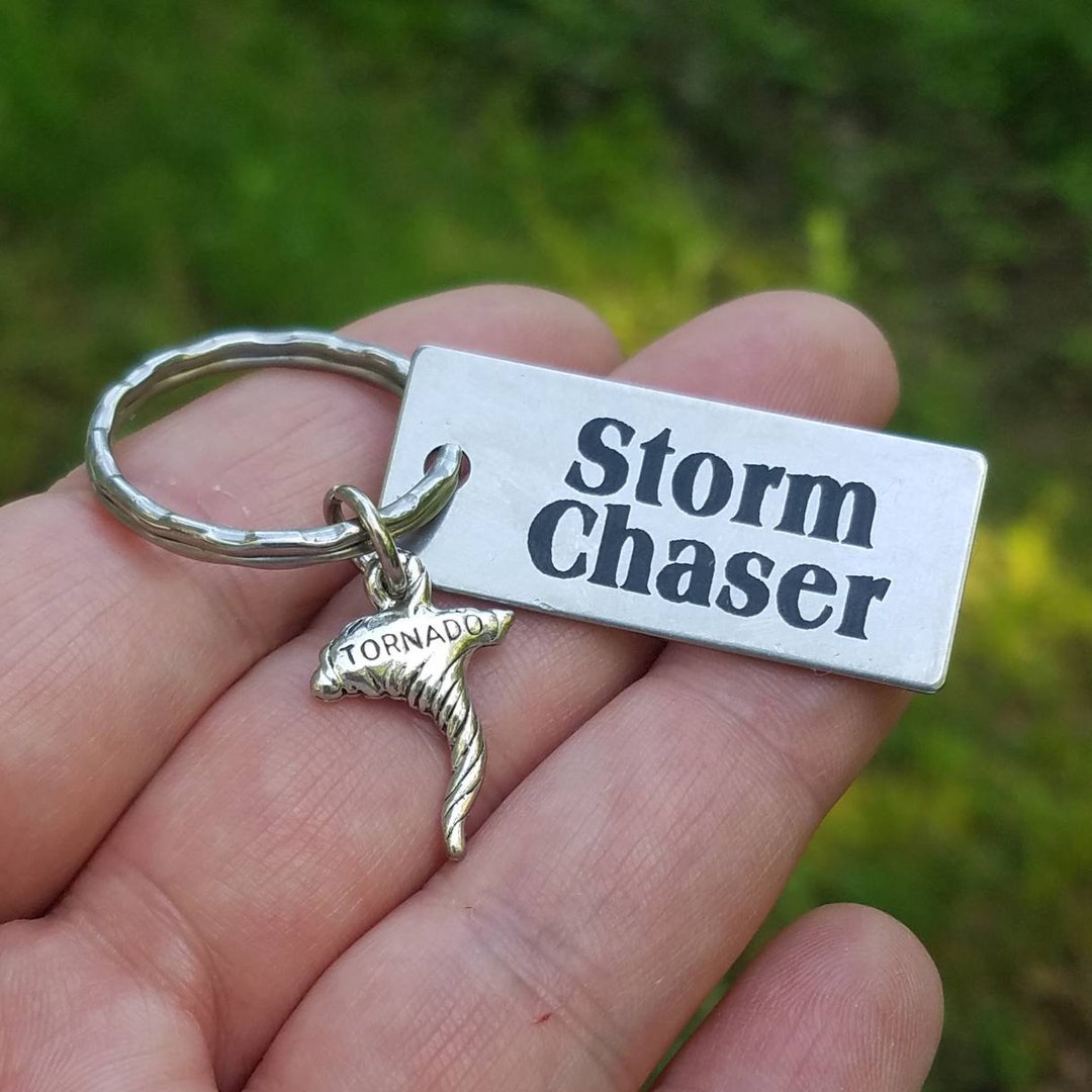 Storm Chaser Keychain - Tornado - Weather Forcaster - Meteorologist ...
