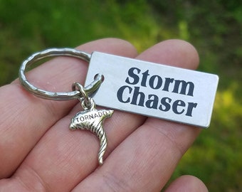 Tornado Keychain | Etsy