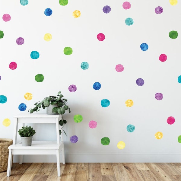 Watercolor Decals - Etsy