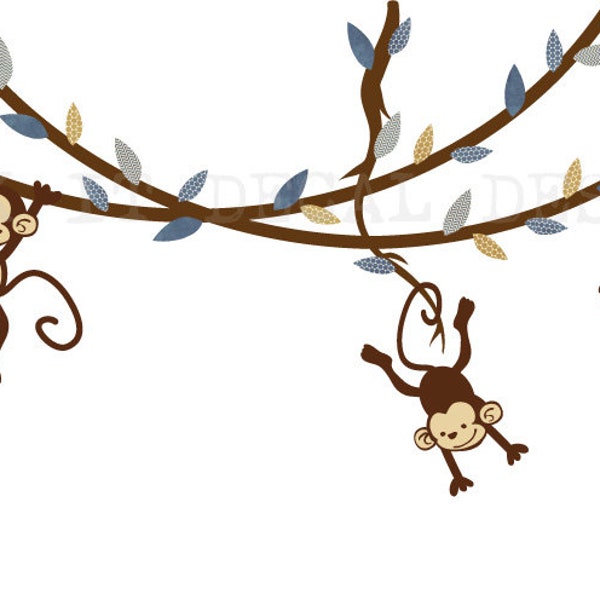 Monkey Vines - Etsy
