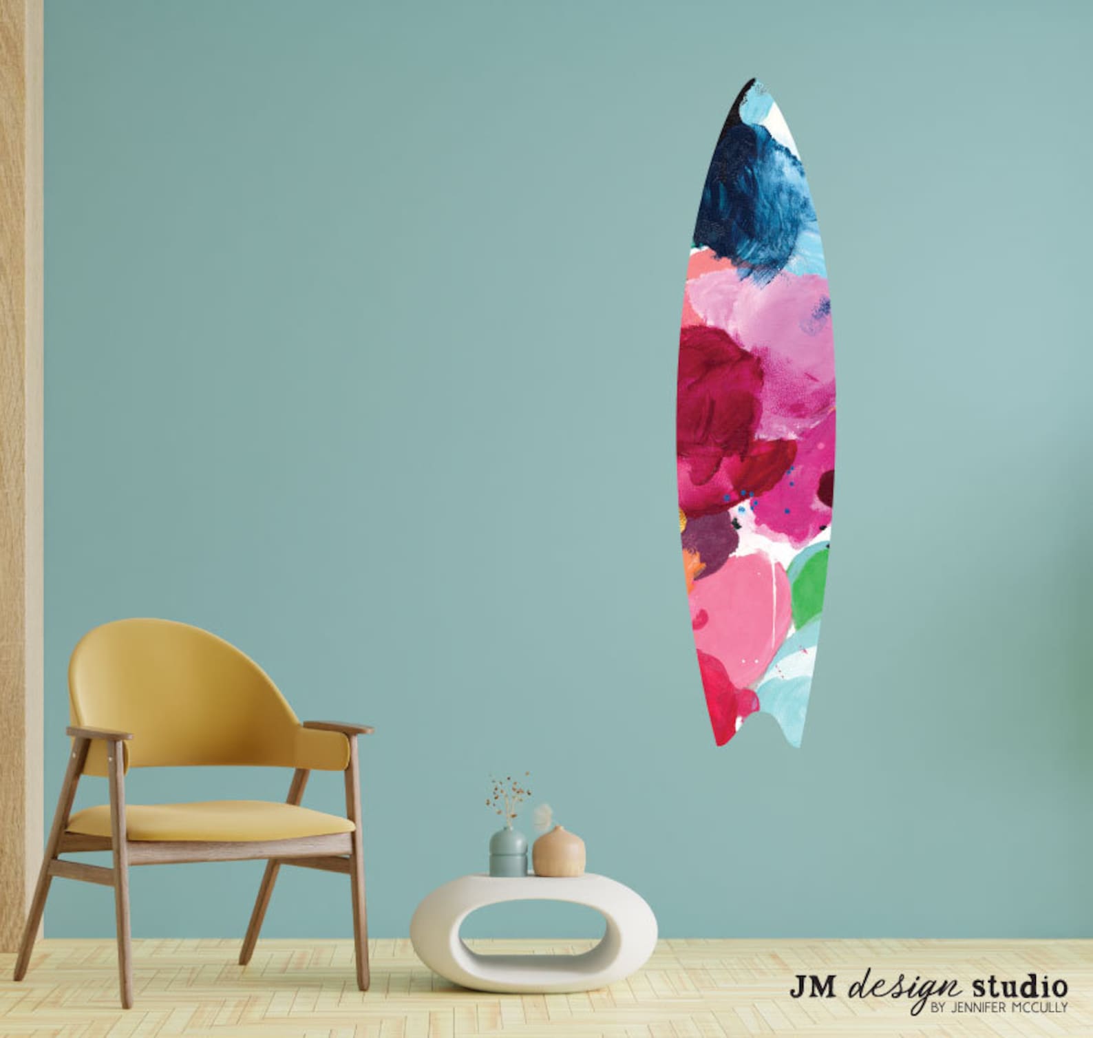 Surfboard Wall Decal Surfboard Decor Surfboard Sticker - Etsy