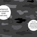 Camo Wall Decal Stickers, Camo Room Decor, Reusable, Repositionable ...