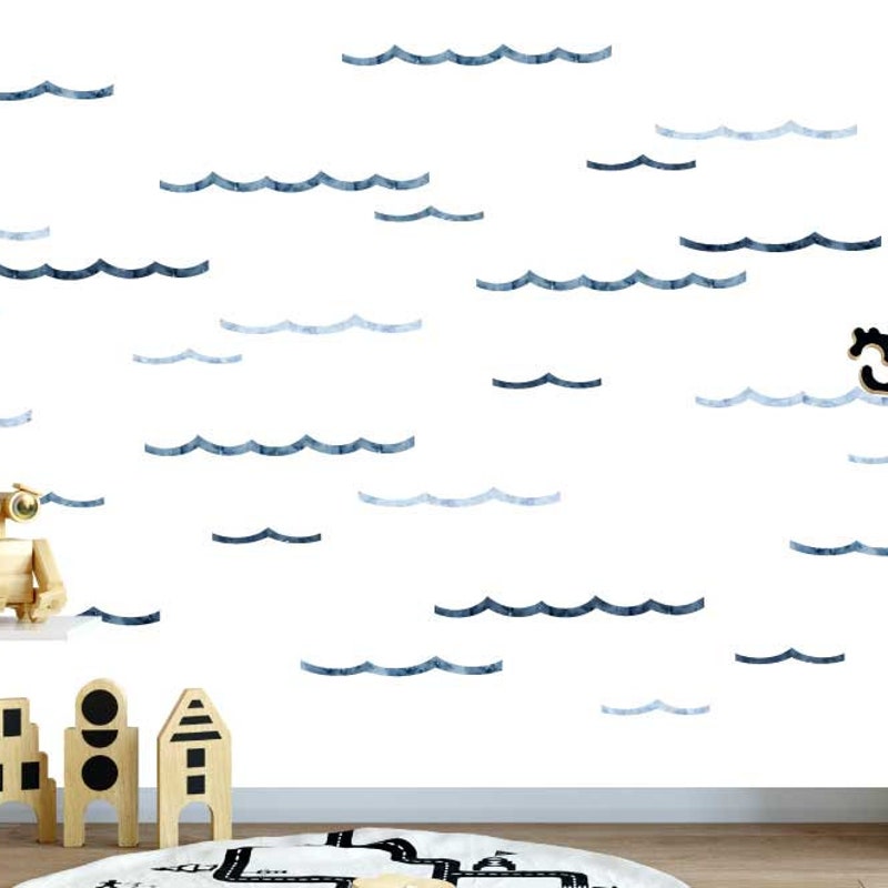 Wave Wallpaper - Etsy