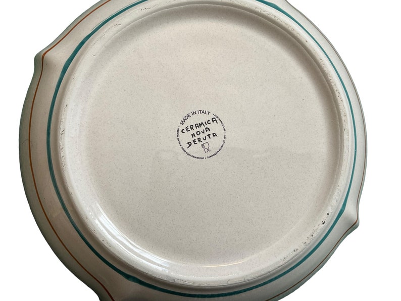 Ceramica Nova Deruta Italian Pottery Vintage New Large Bowl - Etsy