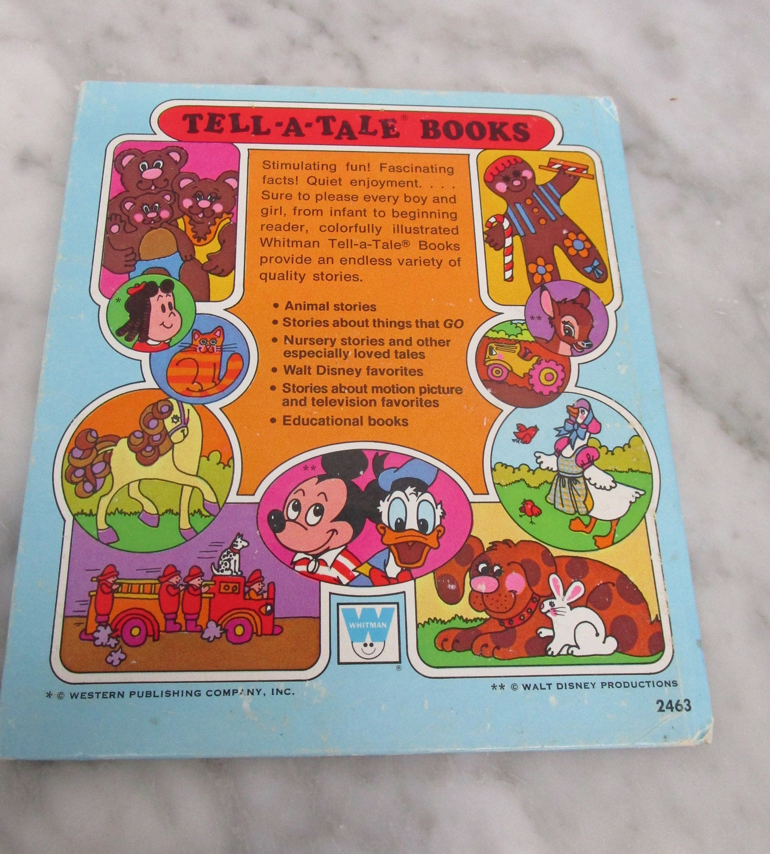 Vintage 1954 whitman's Book three Billy Goats Gruff No Missing Pages or ...
