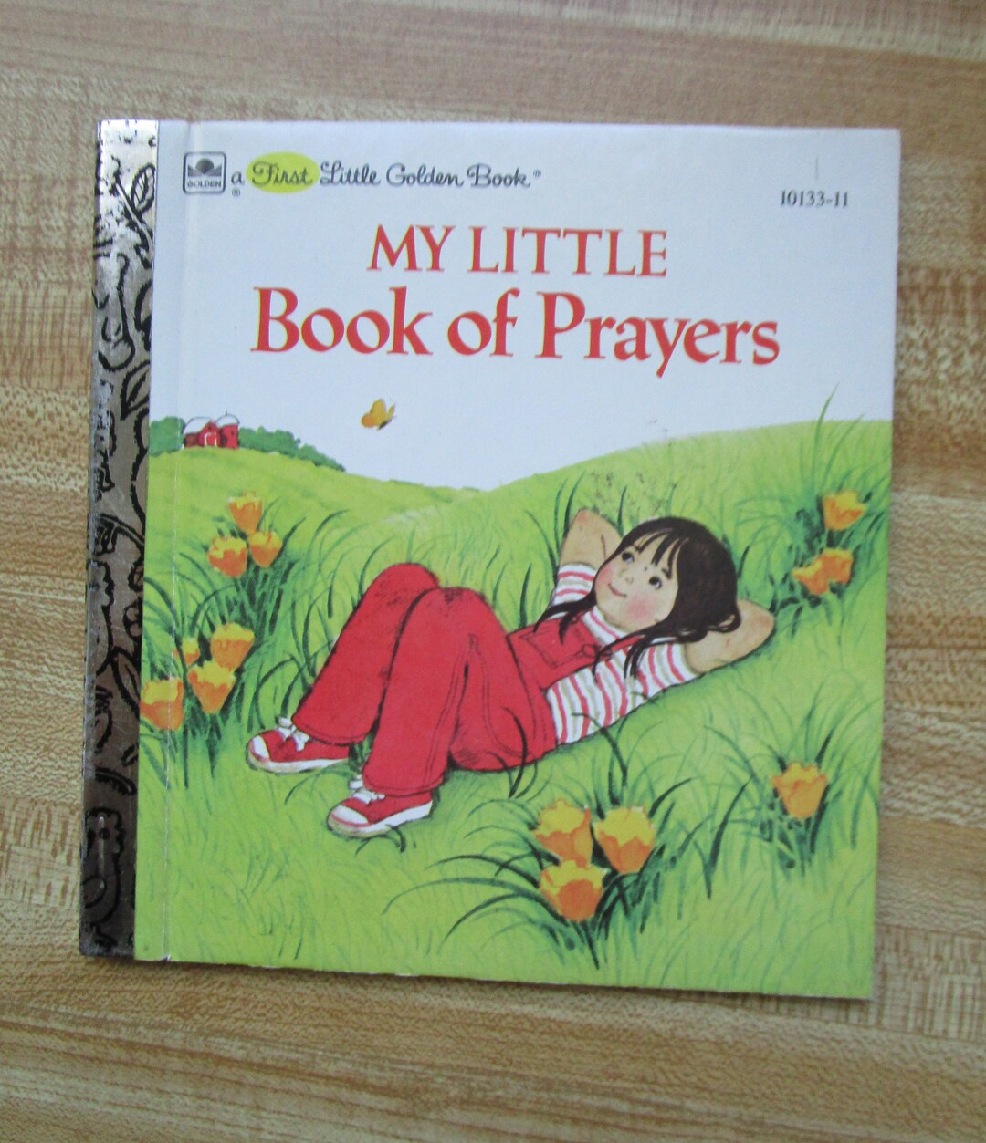 Vintage 1982 -A First Little Golden Book "my Little Book of Prayers ...